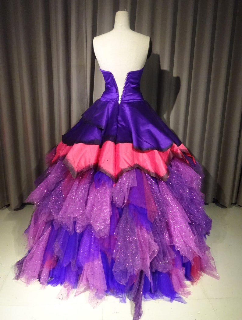 Mal Ballgown Mal Descendants 2 Mal Dress Cosplay Movie - Etsy