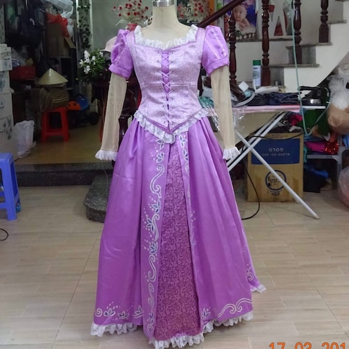 Rapunzel Dress Adult Rapunzel Princess Costume Rapunzel - Etsy