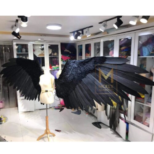 Articulated With Remote Control Cosplay Costume Big Wings - Etsy