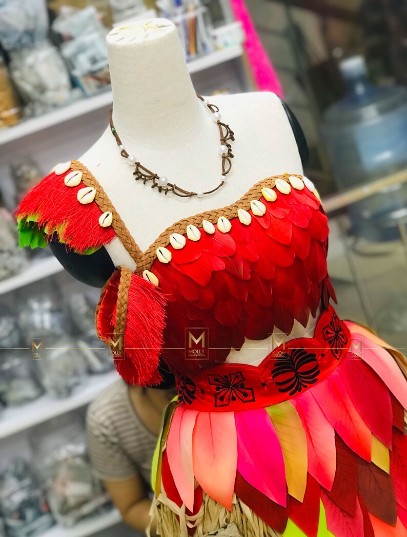 Moana Costume for Women - Cosplay Moana Character Dresses - Etsy