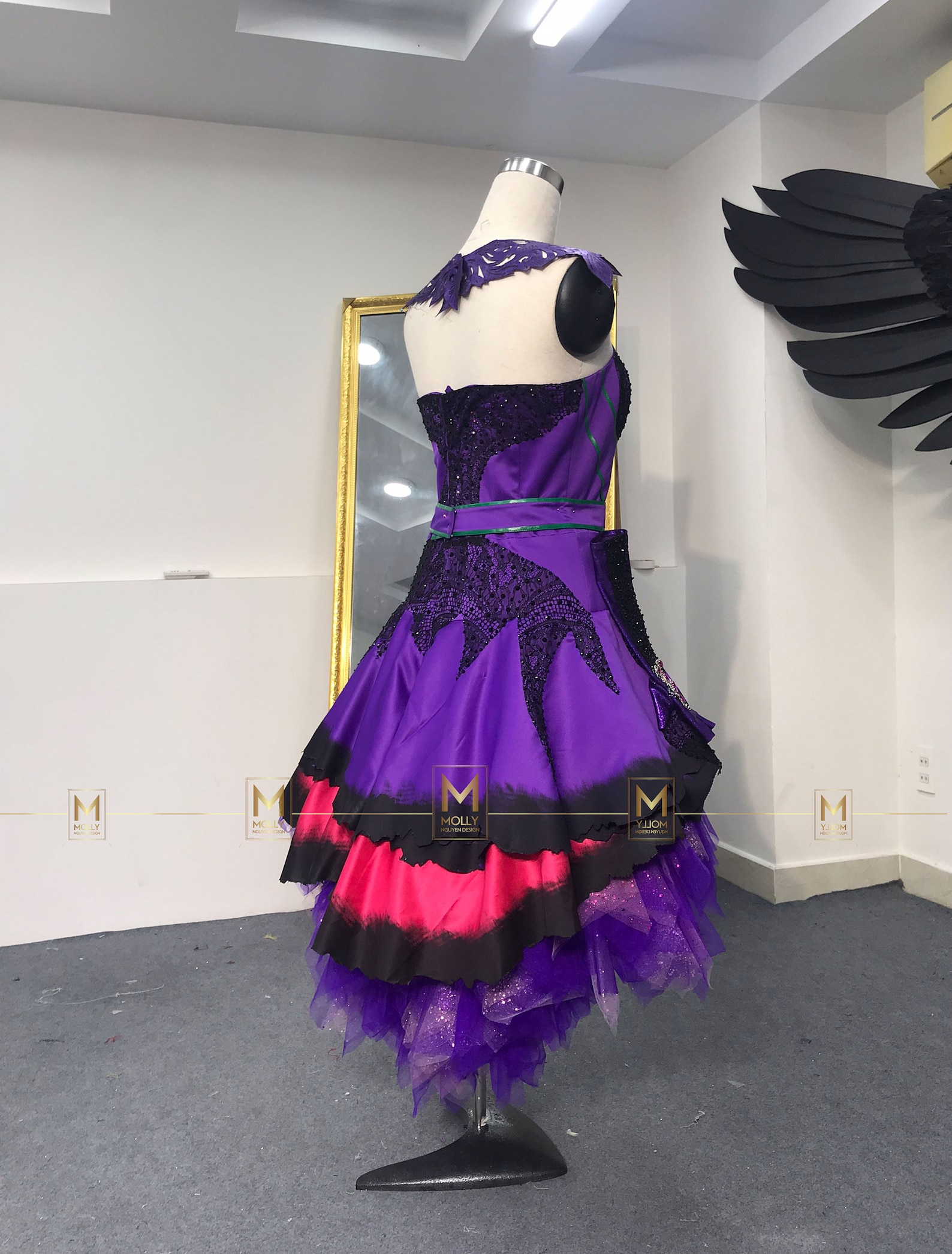 Mal Descendants Dress - Mal Descendants Outfit Short Version - Cosplay ...