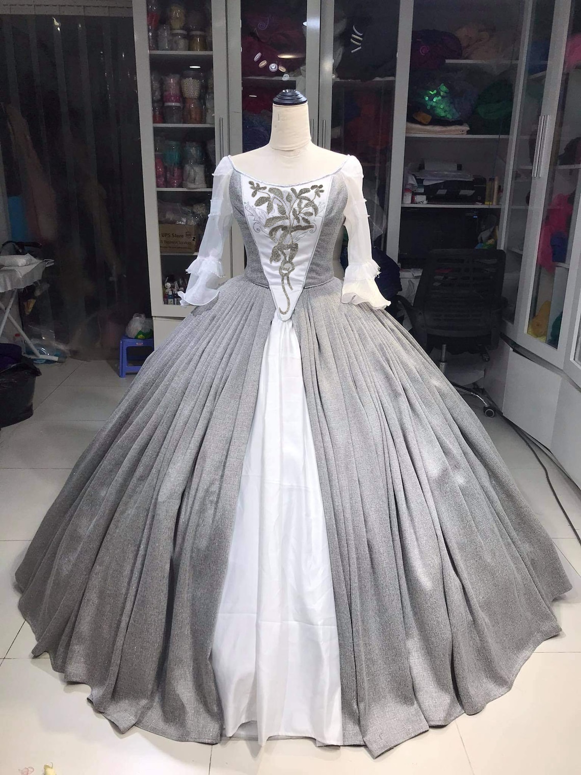 Outlander Dress, Claire Fraser Gown, Movie Costume Character, Outlander ...