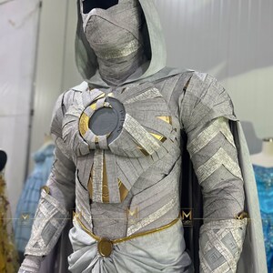Full Set Moon Knight Costume High Quality - Cosplay Moon Knight Suit ...