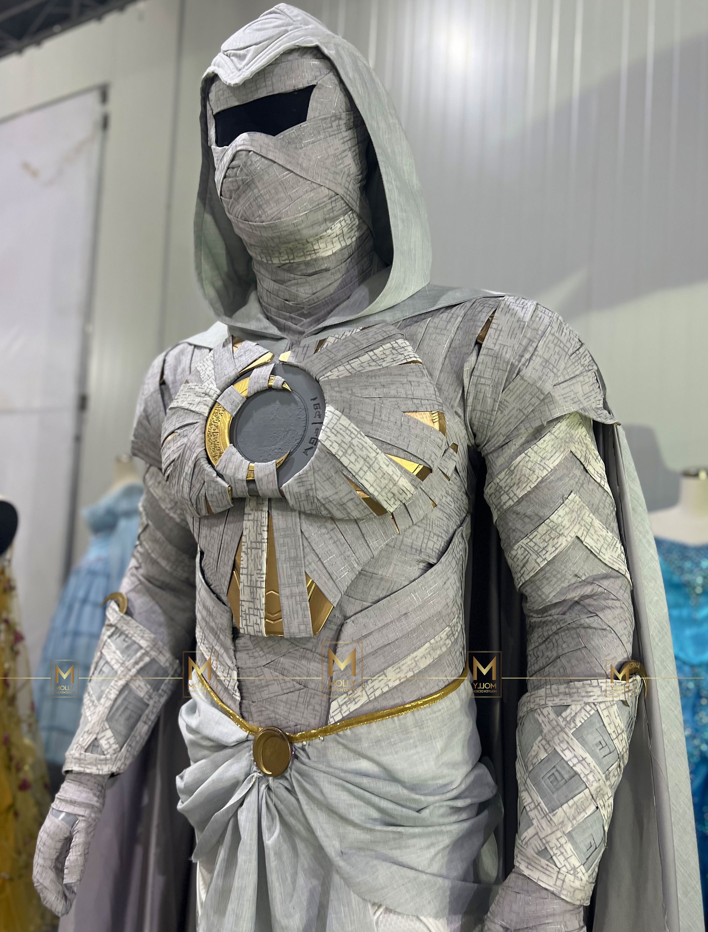 Full Set Moon Knight Costume High Quality Cosplay Moon Knight Suit Superhero