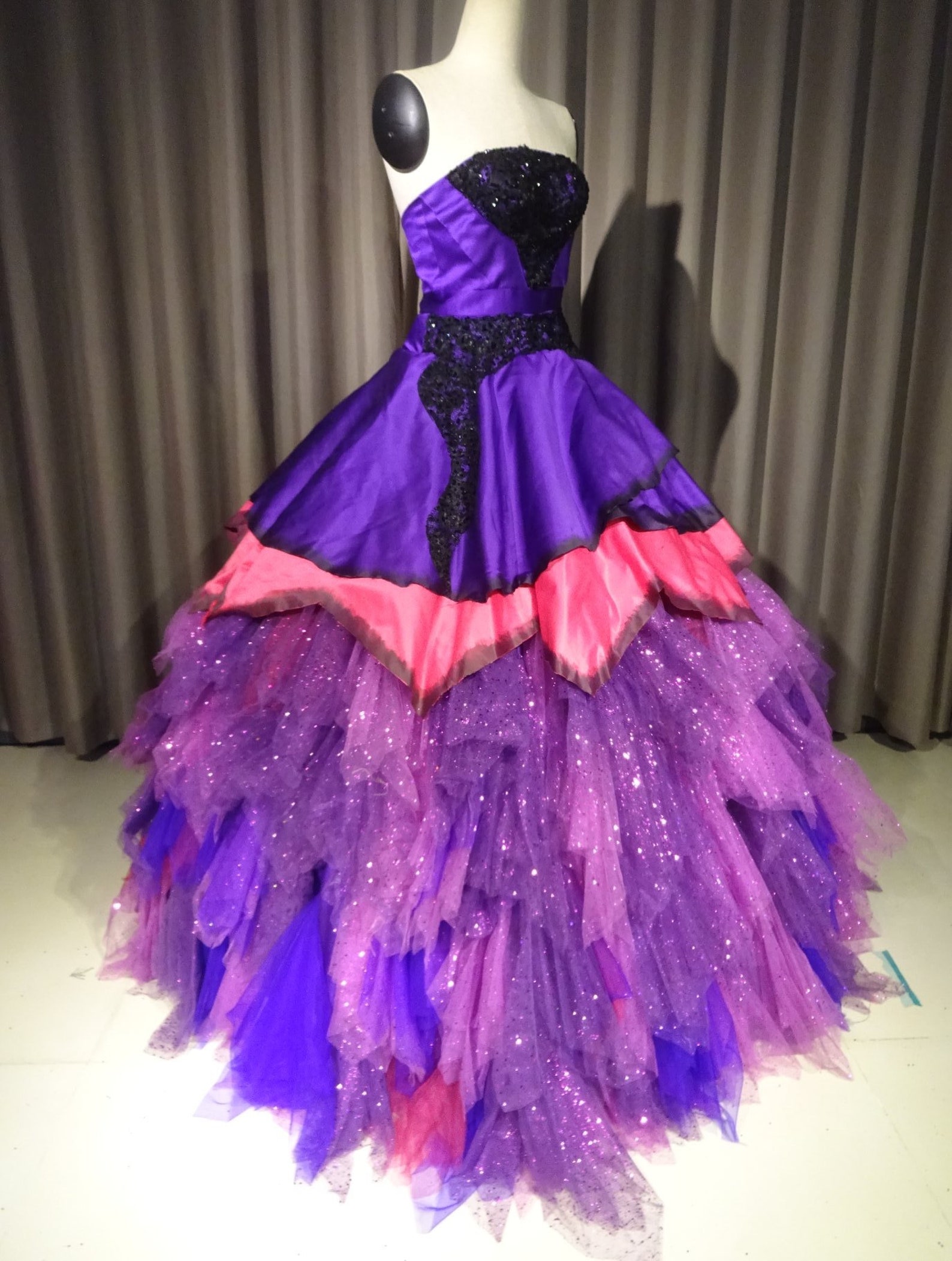 Mal Ballgown - Mal Descendants 2 - Mal Dress - Cosplay Movie - Cosplay ...