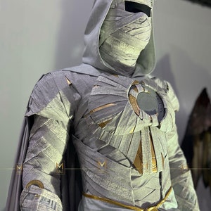 Full Set Moon Knight Costume High Quality - Cosplay Moon Knight Suit ...