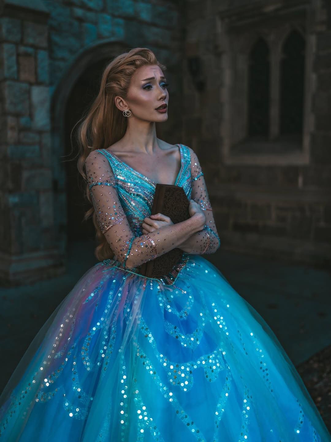The Glinda Gown Cosplay, New Version - Cosplay Costume, Hand Bead Ball ...