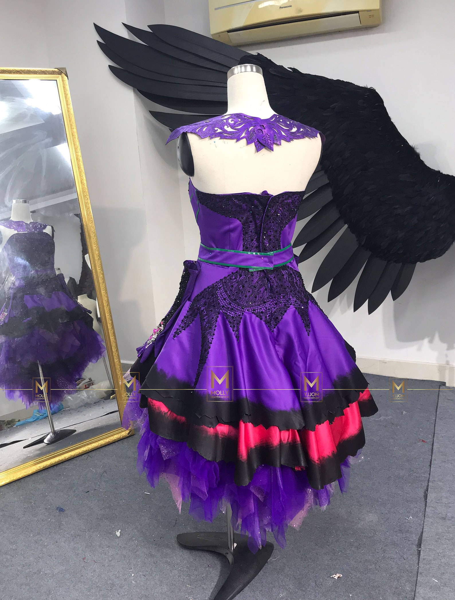 Mal Descendants Dress - Mal Descendants Outfit Short Version - Cosplay ...