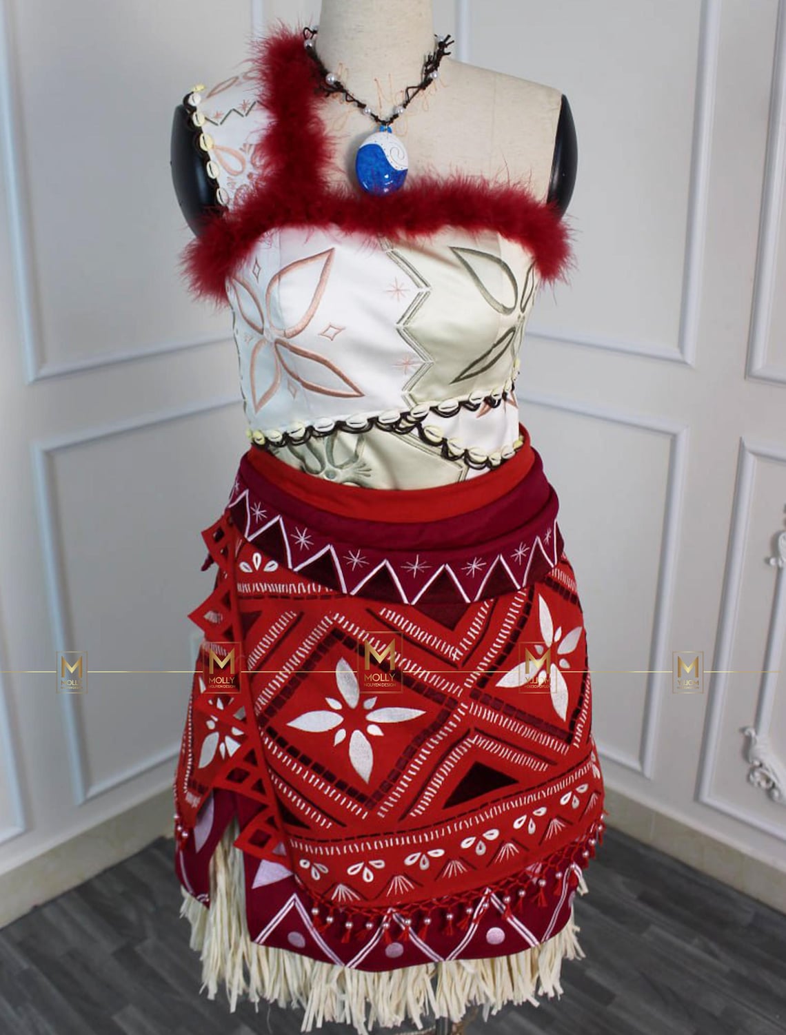 The Moana 2 Dress Embroidery Version Inspired Cosplay - Cosplay Moana ...