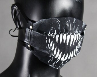 Creepy Smile Mask - Etsy