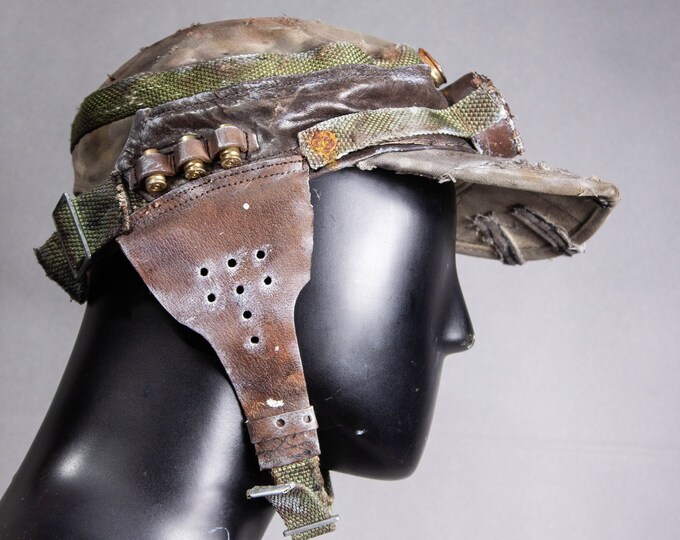 Postapoc Cap Military Style Cap Wasteland LARP Headpiece - Etsy