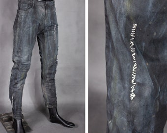 Mad Max Skinny Fit Post Apocalyptic Doomsday Jeans - Etsy