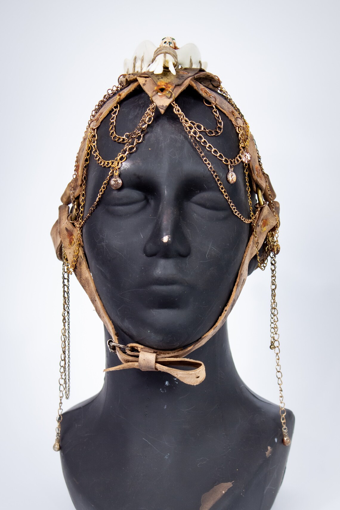 Rusty Diadem Tribal Tiara Handmade LARP Headpiece - Etsy