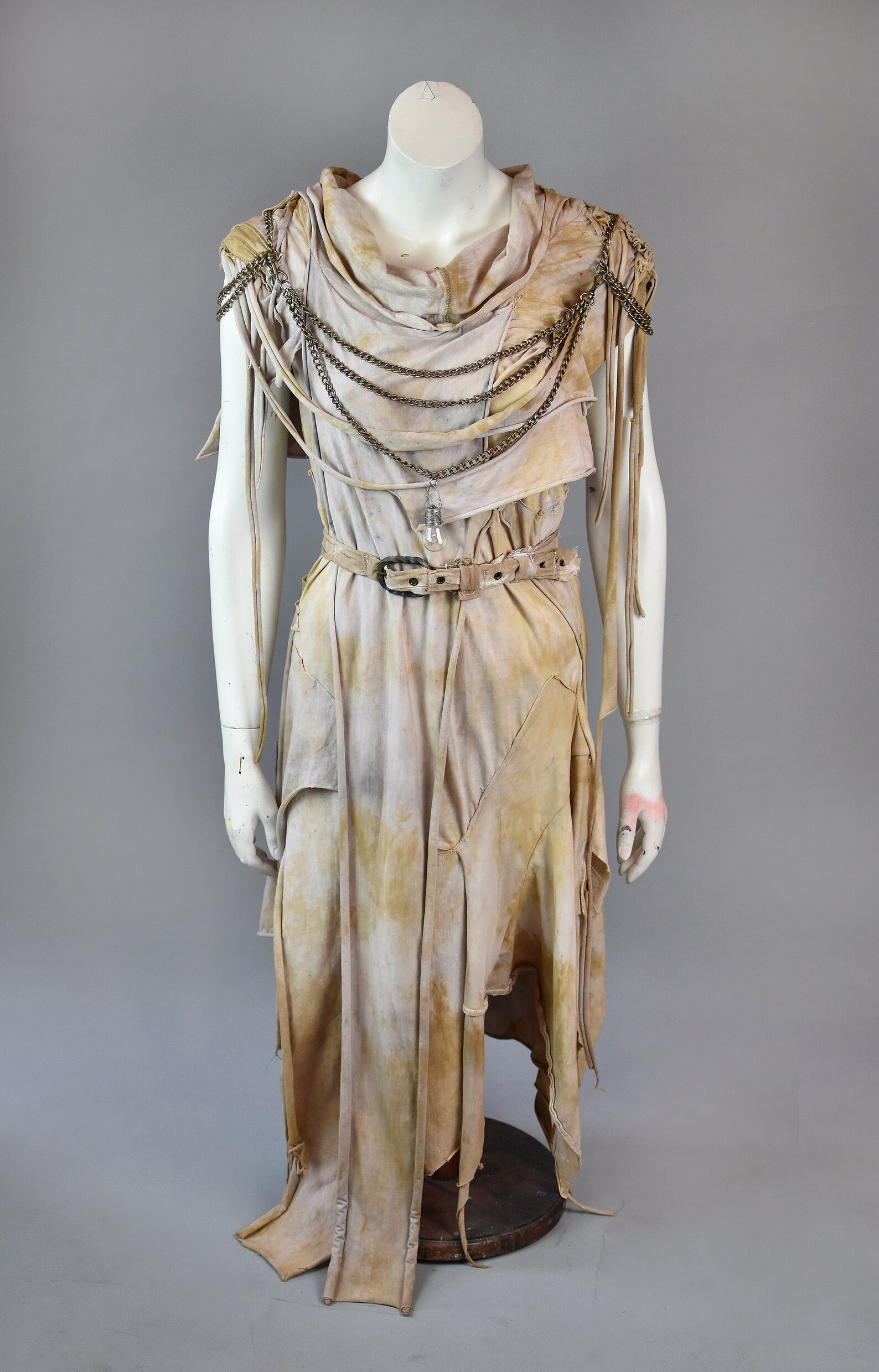 Wasteland Queen Gown Post Apocalyptic Costume White - Etsy