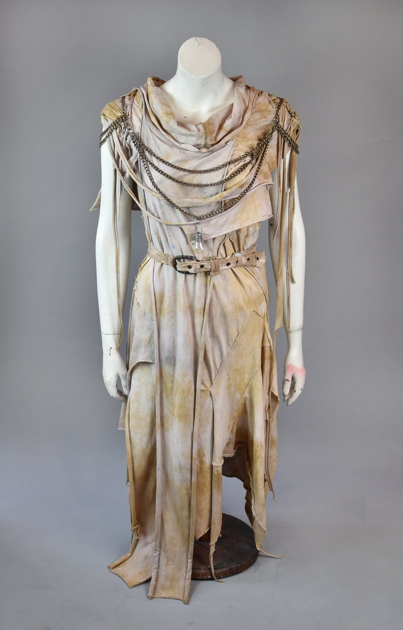 Wasteland Queen Gown Post Apocalyptic Costume White - Etsy