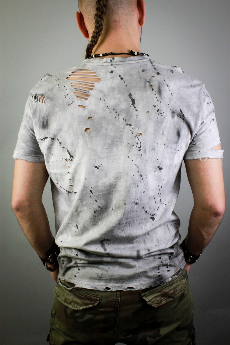 Post Apocalyptic T-shirt Mens T-shirt T-shirt Cosplay - Etsy