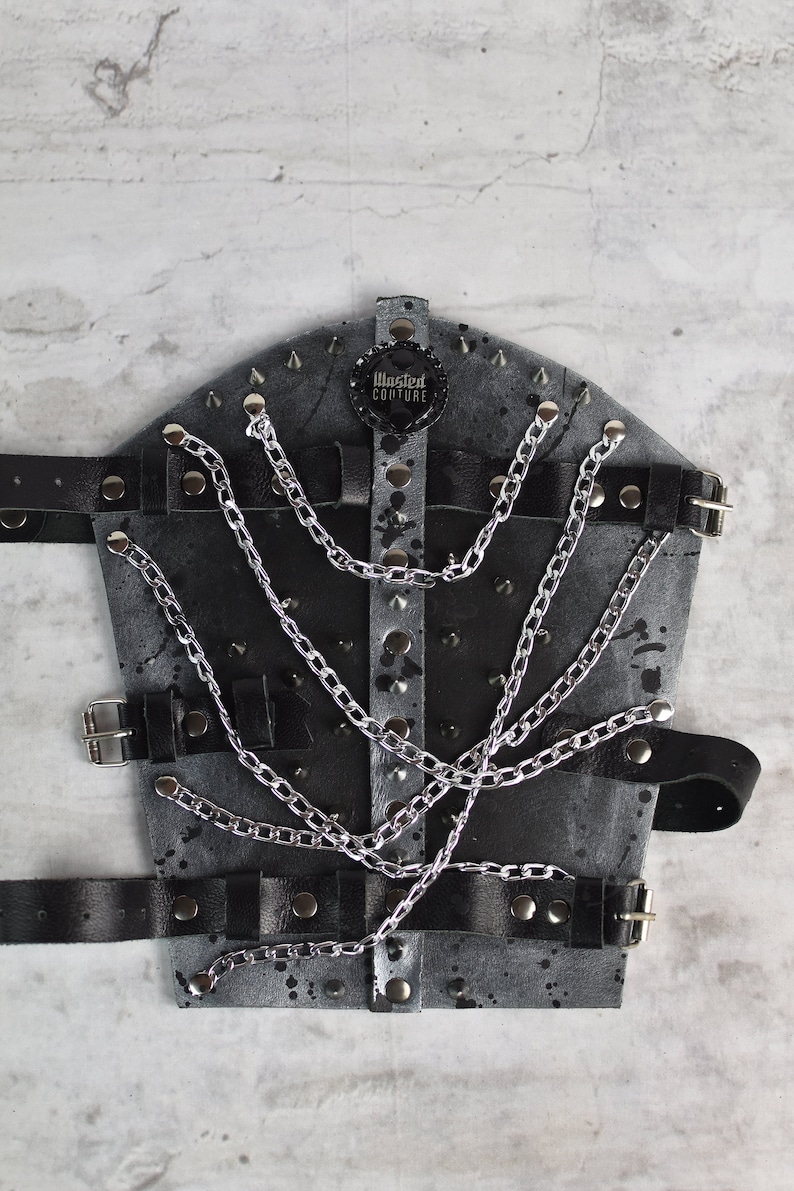 Post Apocalyptic Spiked Bracer Wasteland Armor Leather Arm - Etsy