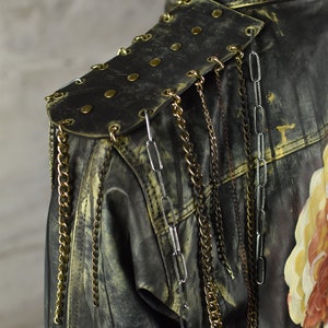 Atomic Leather Jacket - Post Apocalyptic Attire - Wasteland Wear ...