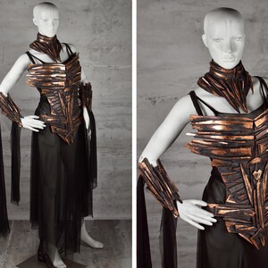 FULL COSTUME: Dark Queen - Mystery Eva Foam Outfit - Handmade Piece ...