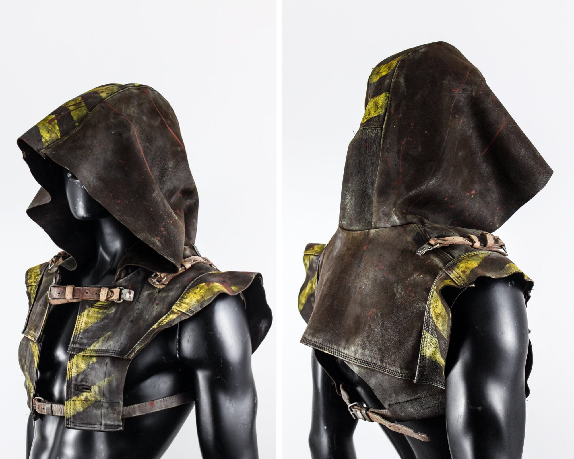 Wasteland Head Gear Hood Apocalypse Mad Max Furiosa Costume Burning Man ...