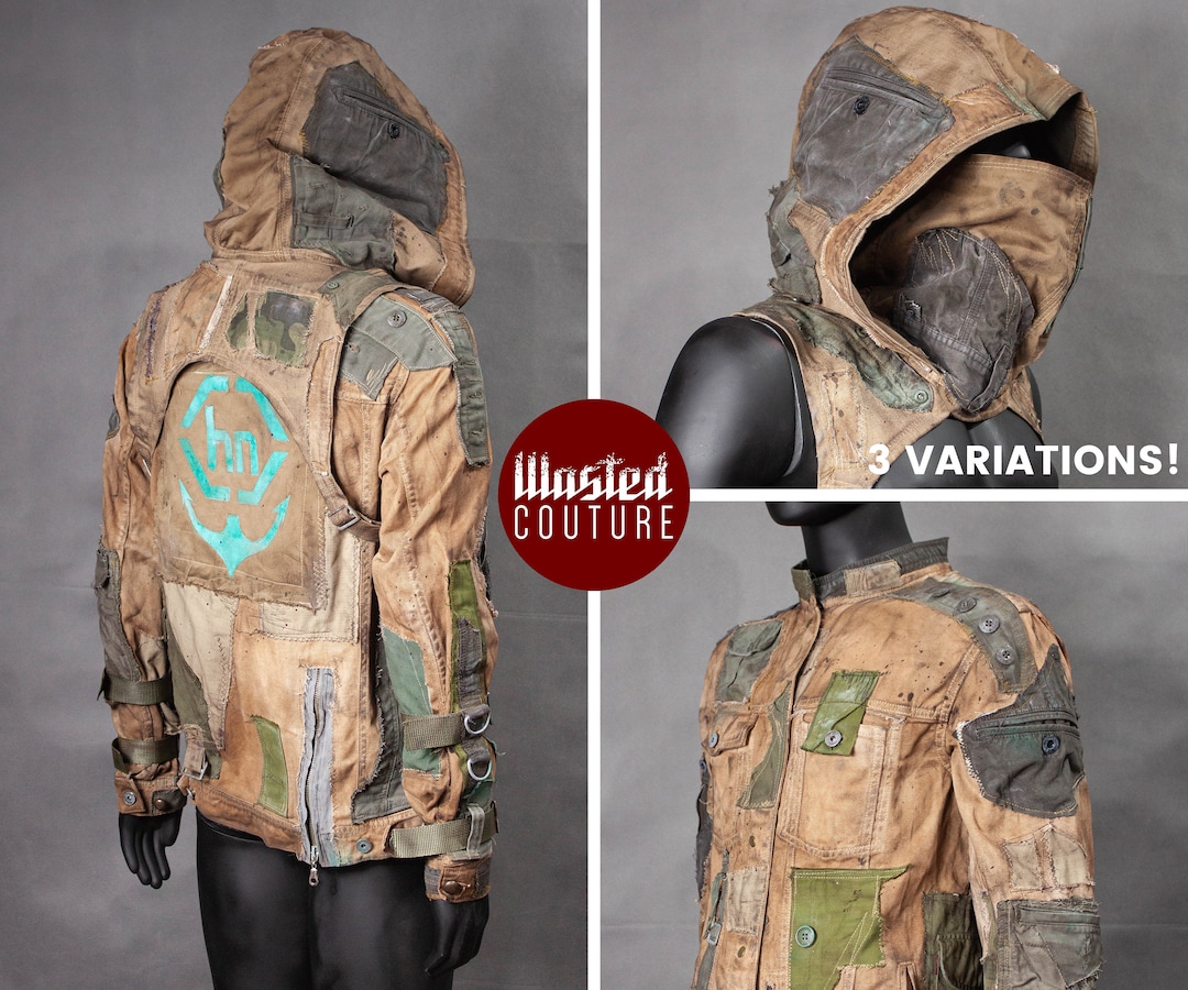 Mad Max Jacket - Post Apocalypse Style - Postapoc LARP Costume - Denim ...