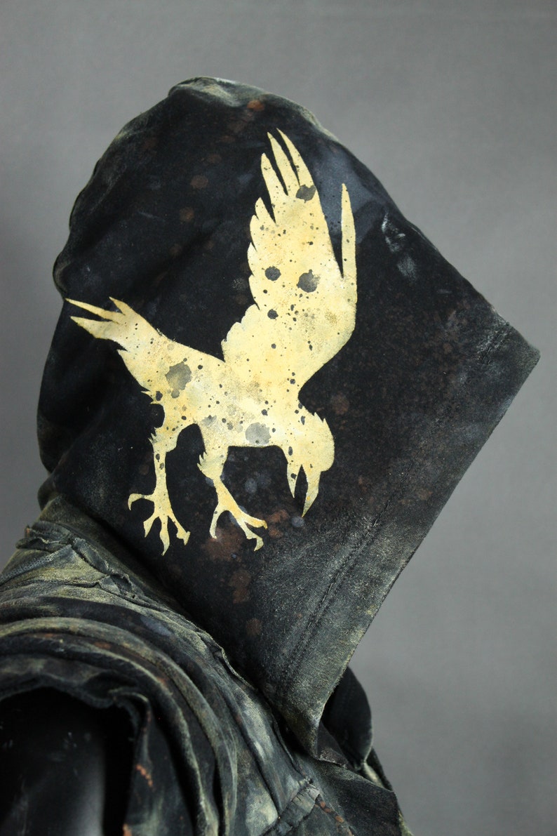 Post Apocalyptic Cowl Postapoc Hood Dystopia Hood - Etsy