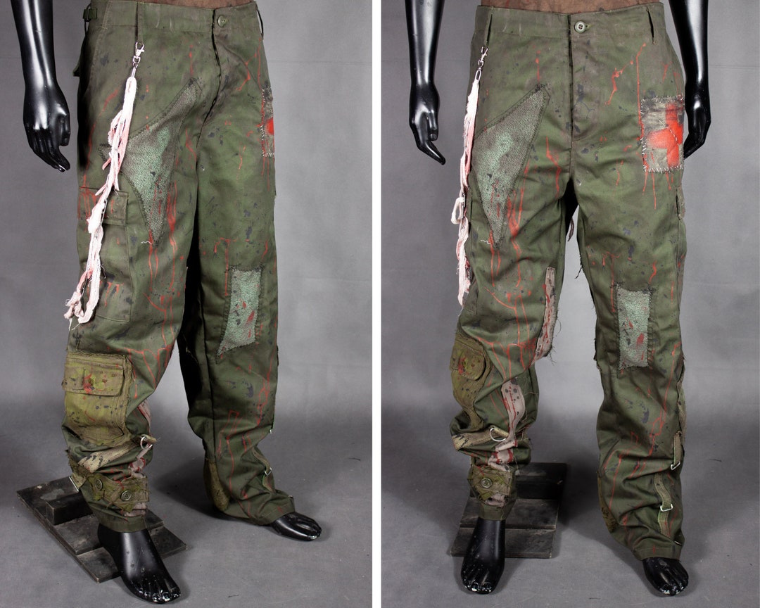 Post Apocalyptic Cargo Pants - Military Field Medic - Wasteland Nurse ...