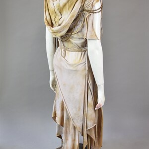 Wasteland Queen Gown - Post Apocalyptic Costume - White Festival Dress ...