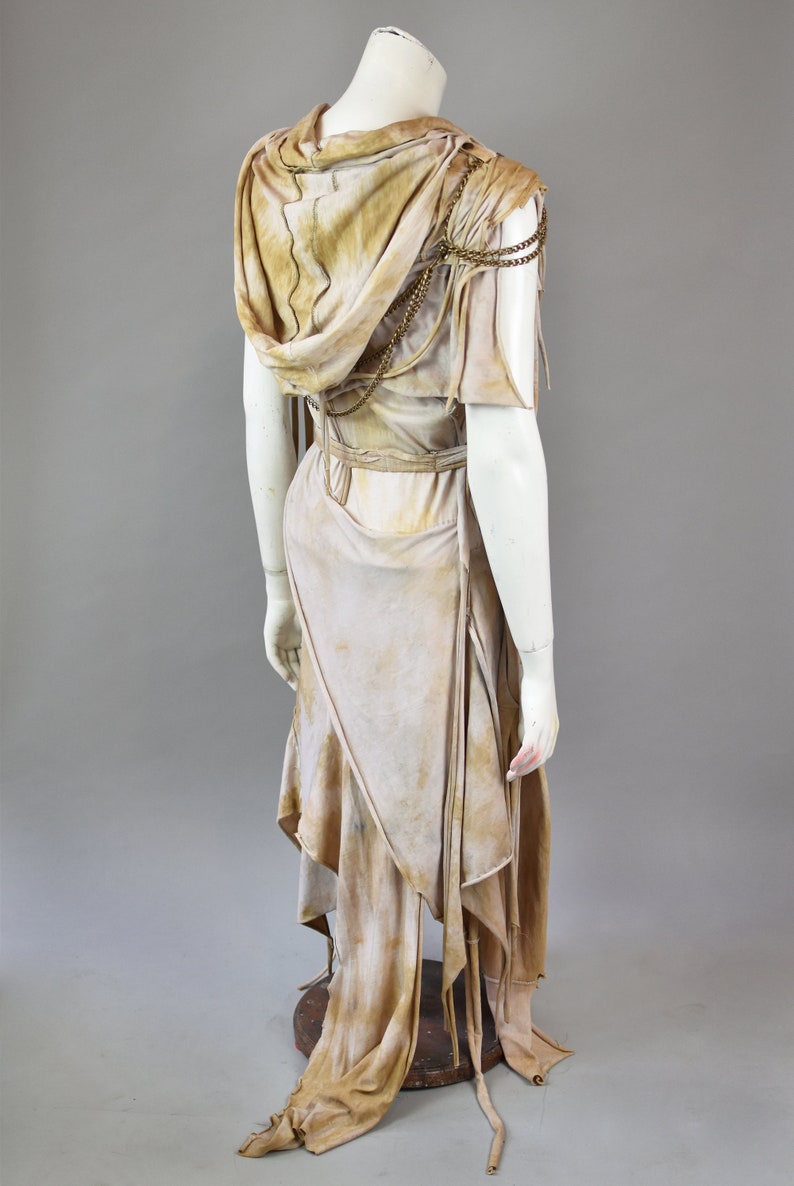 Wasteland Queen Gown Post Apocalyptic Costume White - Etsy