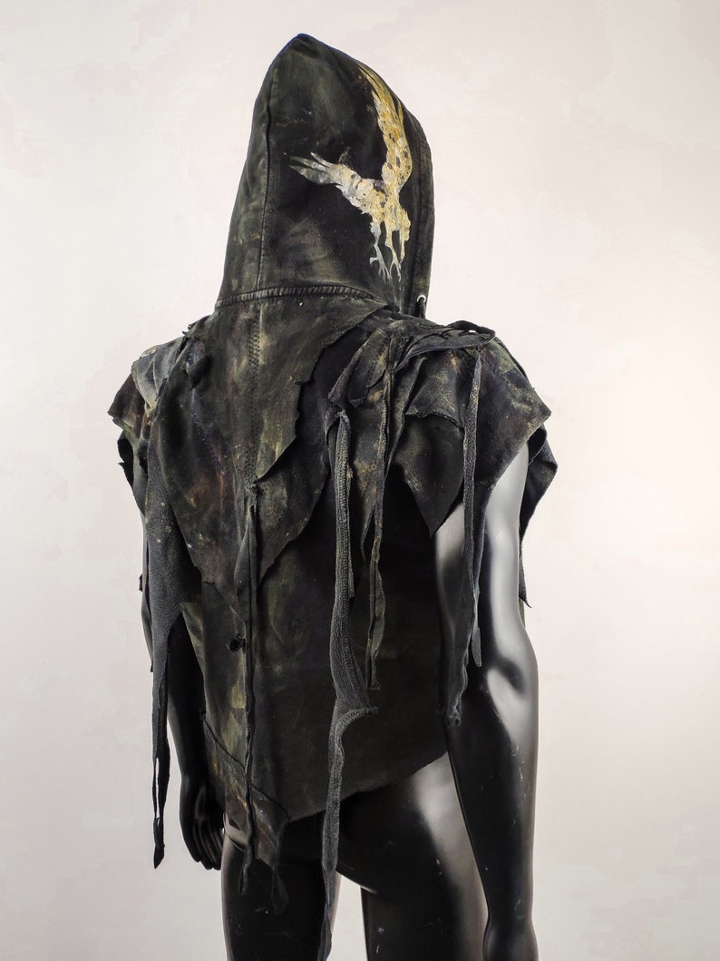 Post Apocalyptic Cowl Postapoc Hood Dystopia Hood | Etsy