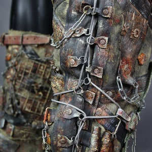 Post Apocalyptic Shin Guards Boot Cover Armor Wasteland Weekend Burning ...