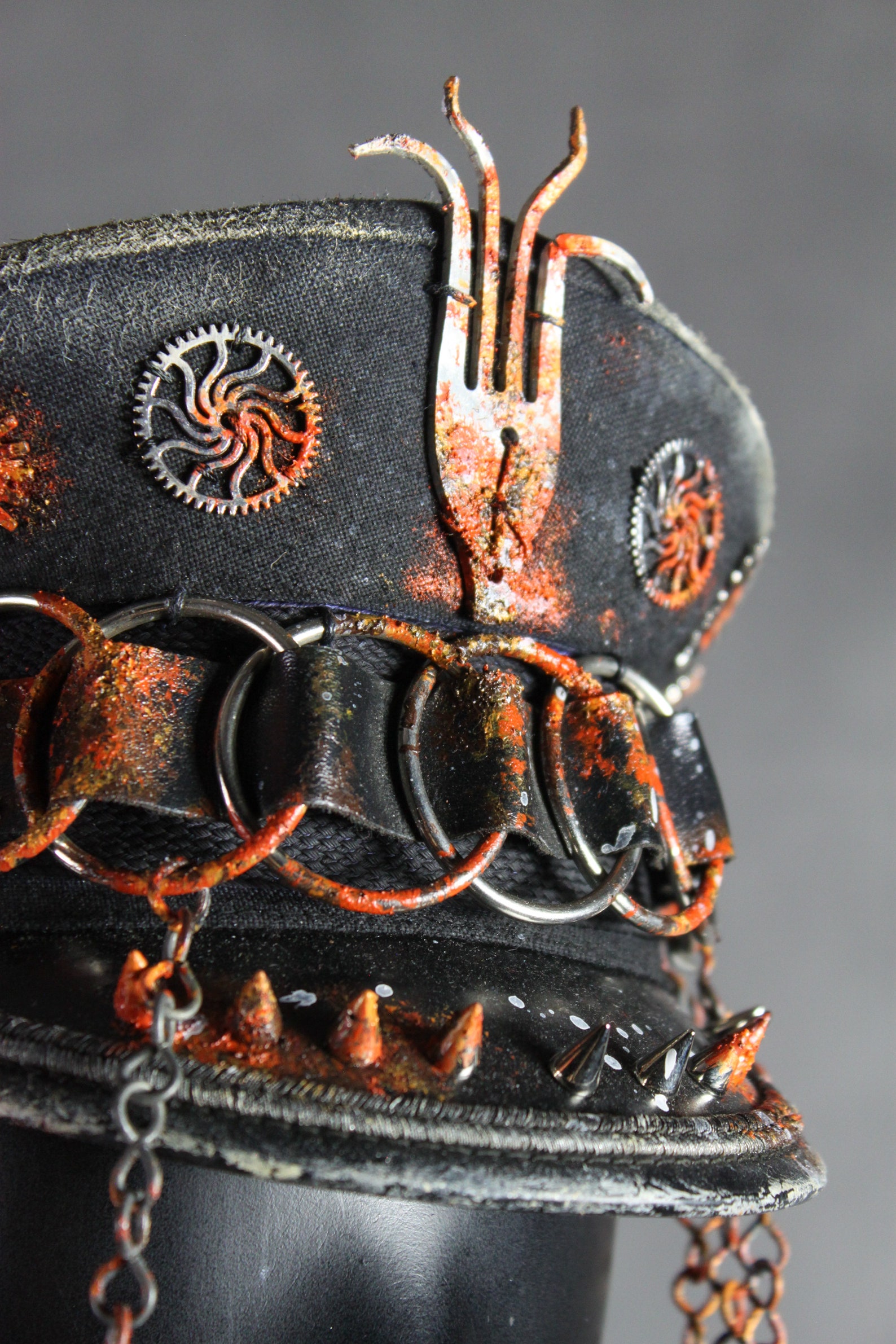 Fork Hat Wasteland Army Cap Postapoc Uniform Hat Officer - Etsy