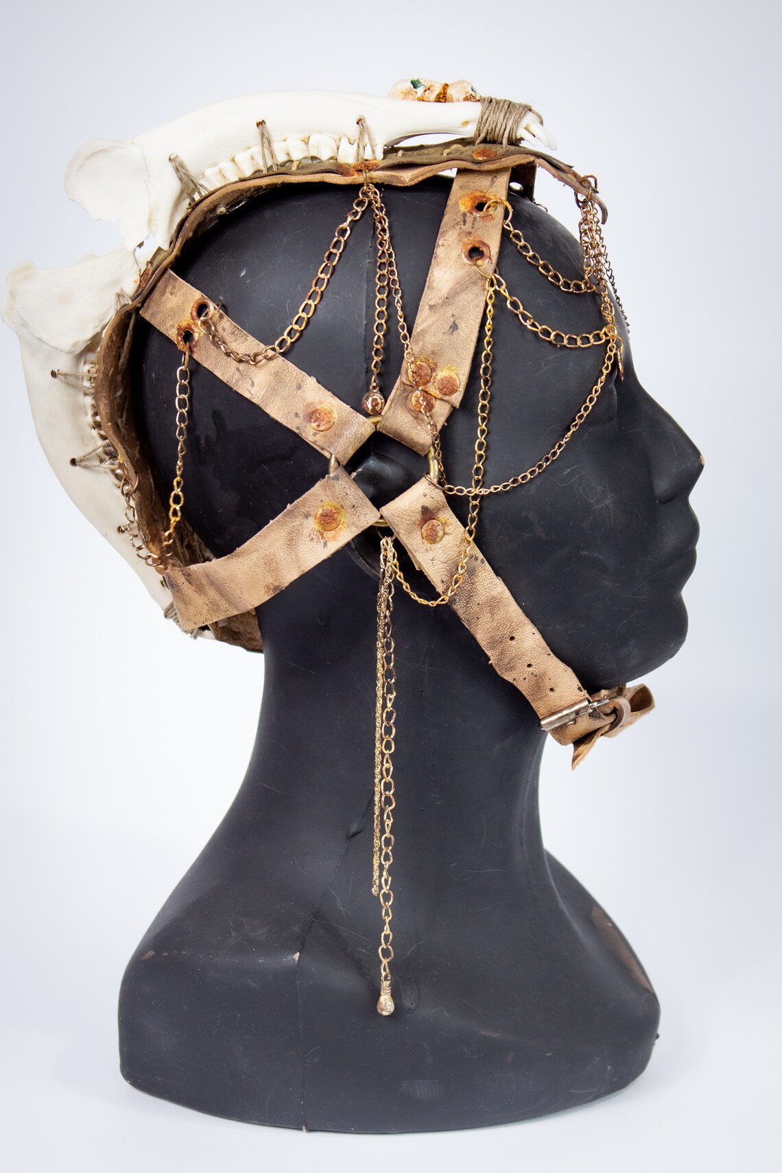 Rusty Diadem Tribal Tiara Handmade LARP Headpiece - Etsy