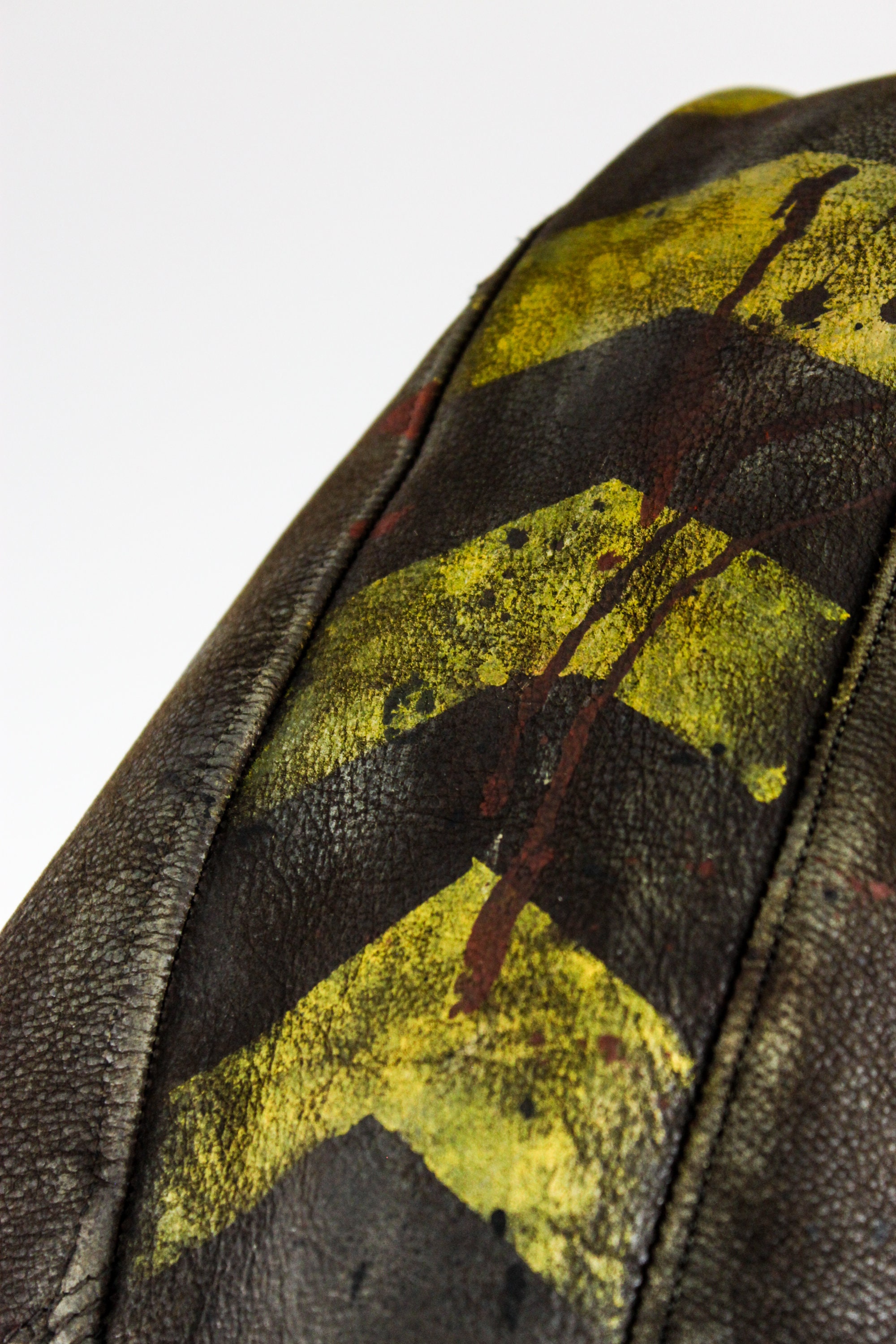 Post Apocalyptic Hood Brown Leather Cowl Handmade Hood - Etsy