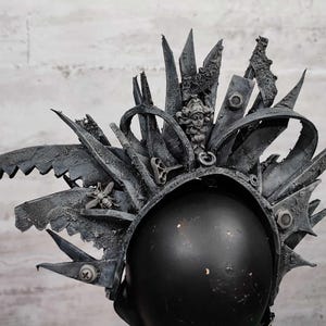 Post-apocalyptic EVA Foam Crown - Industrial Gothic Cosplay Headpiece ...