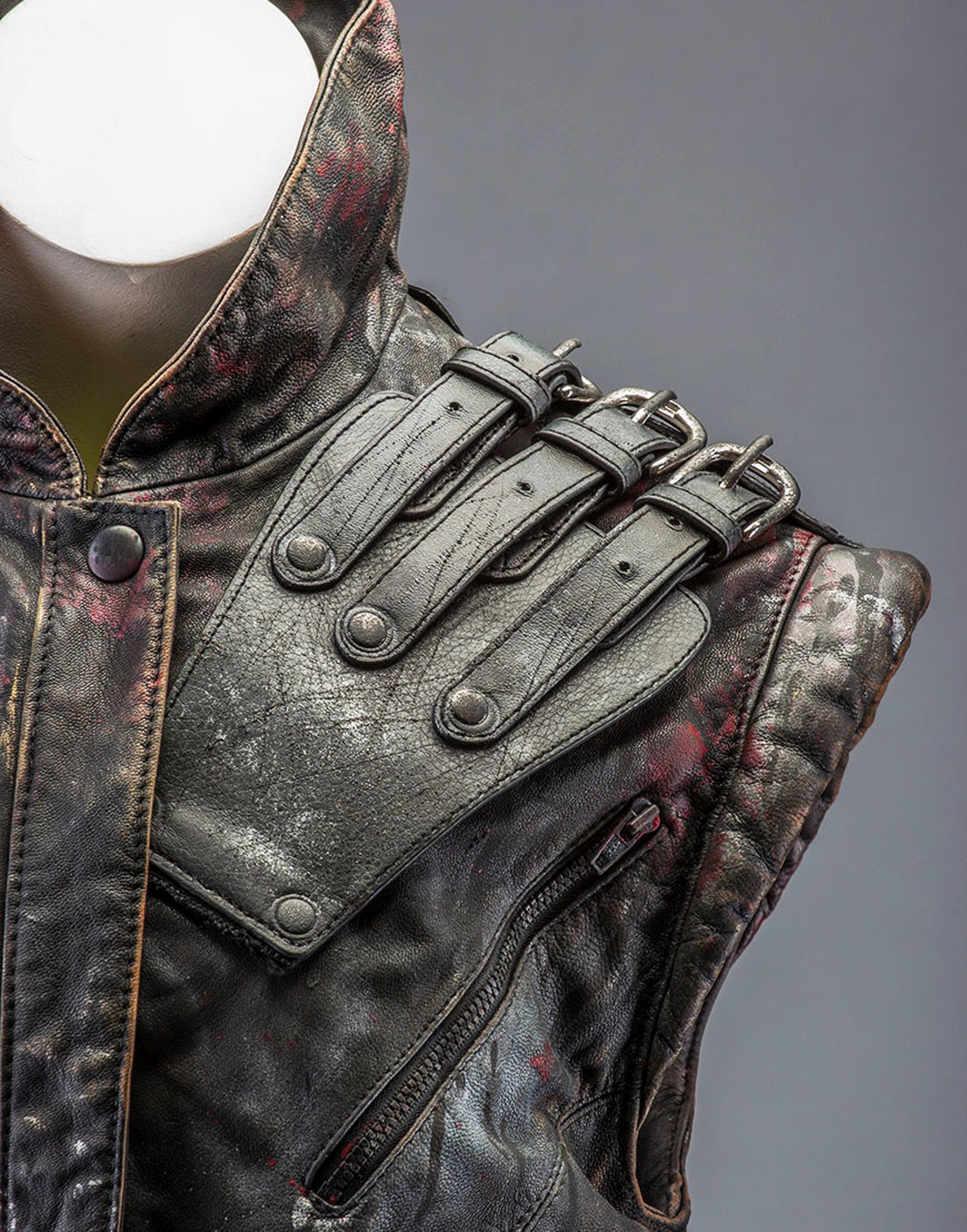 Heavy Metal Vest Studded Mens Vest Leather Vest Burning - Etsy Canada