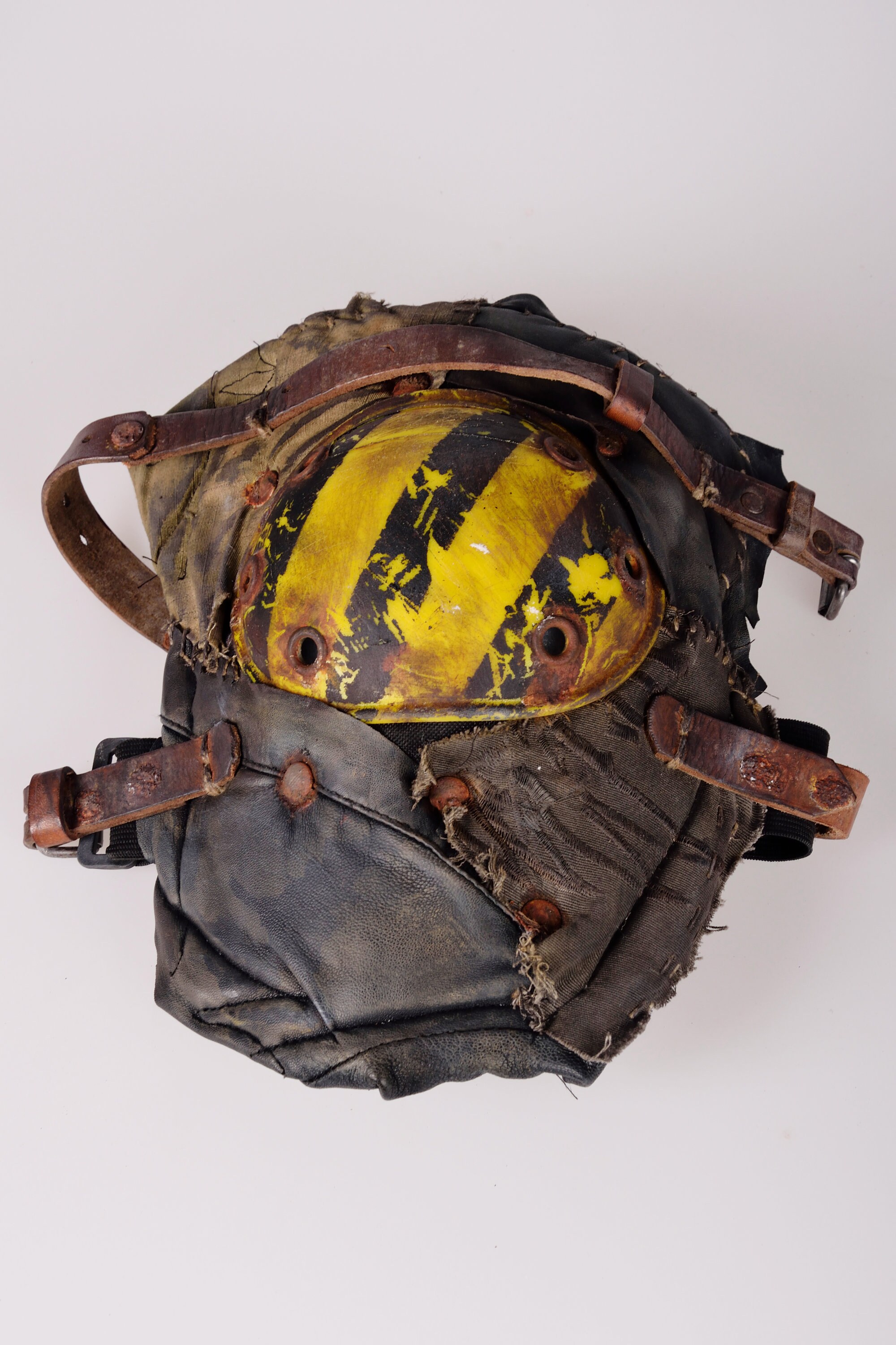 Biohazard Knee Pads Mad Max Prop Armor Rusty Knee Pads | Etsy