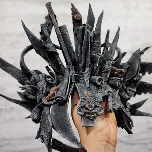 Post-apocalyptic EVA Foam Crown - Industrial Gothic Cosplay Headpiece ...