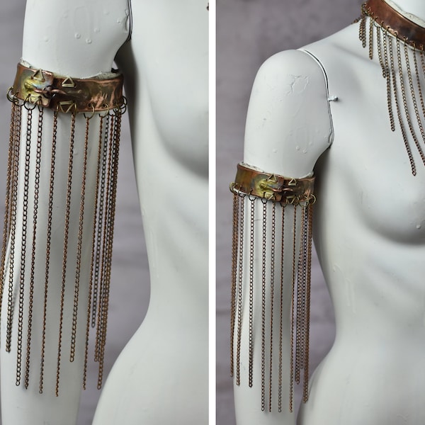 Fringe Arm Cuff - Etsy