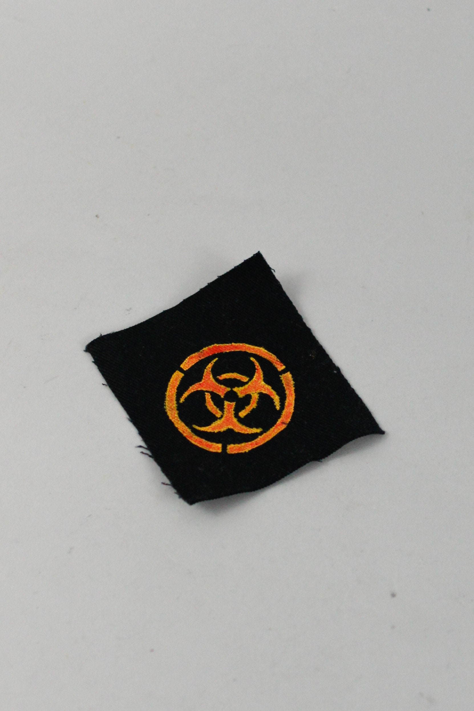 Post Apocalyptic Patch Biohazard Symbol Postapoc Accessory - Etsy