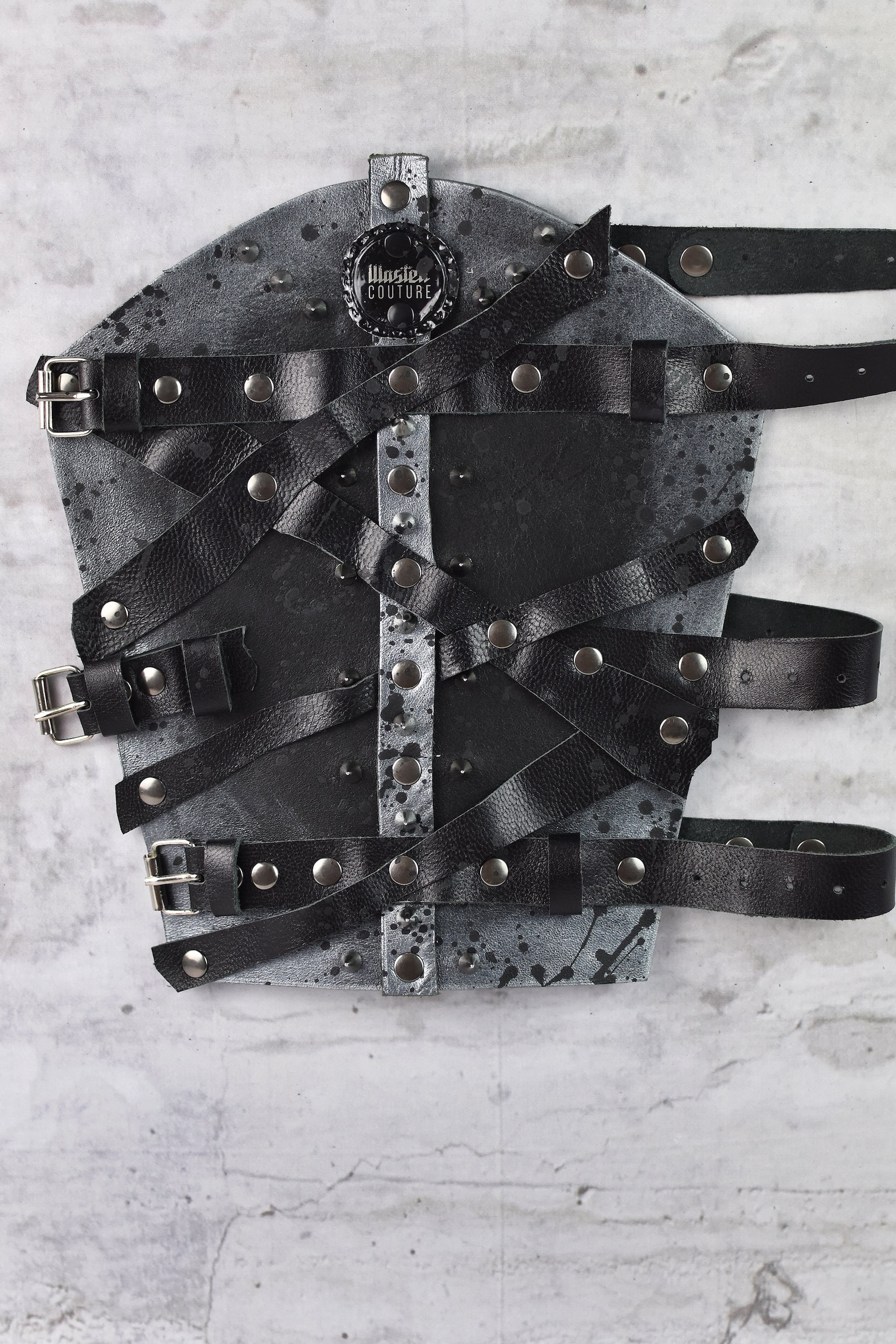 Post Apocalyptic Spiked Bracer Wasteland Armor Leather Arm - Etsy