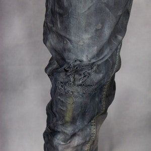 Post Apocalyptic Jeans - Wasteland Trousers - Distressed Pants - Simple ...
