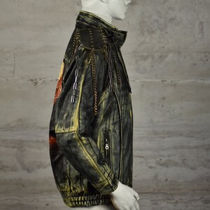 Atomic Leather Jacket - Post Apocalyptic Attire - Wasteland Wear ...