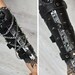 Post Apocalyptic Spiked Bracer Wasteland Armor Leather Arm Bracers ...