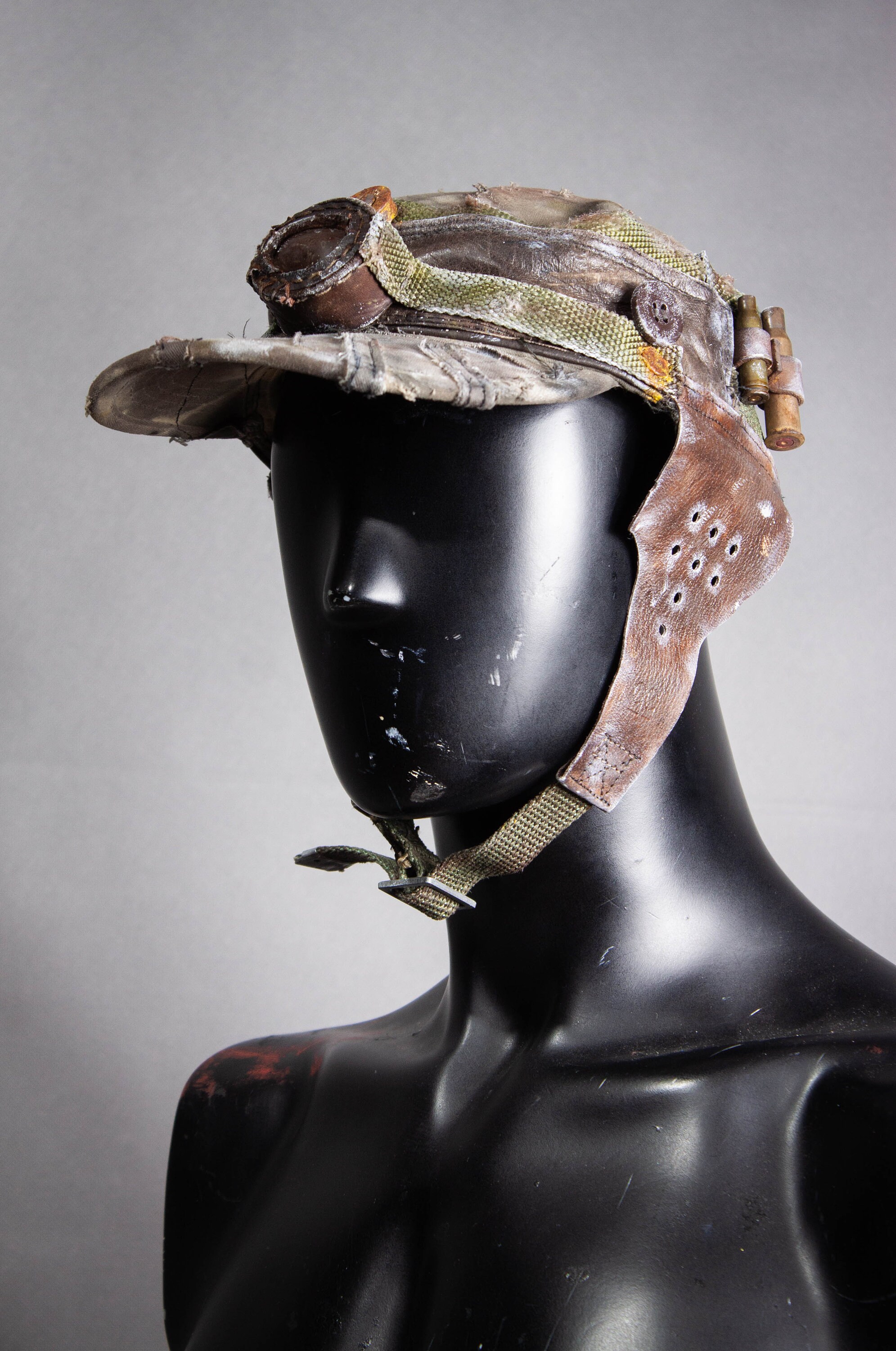 Postapoc Cap Military Style Cap Wasteland LARP Headpiece - Etsy