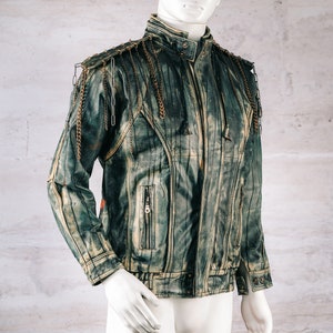 Atomic Leather Jacket - Post Apocalyptic Attire - Wasteland Wear ...