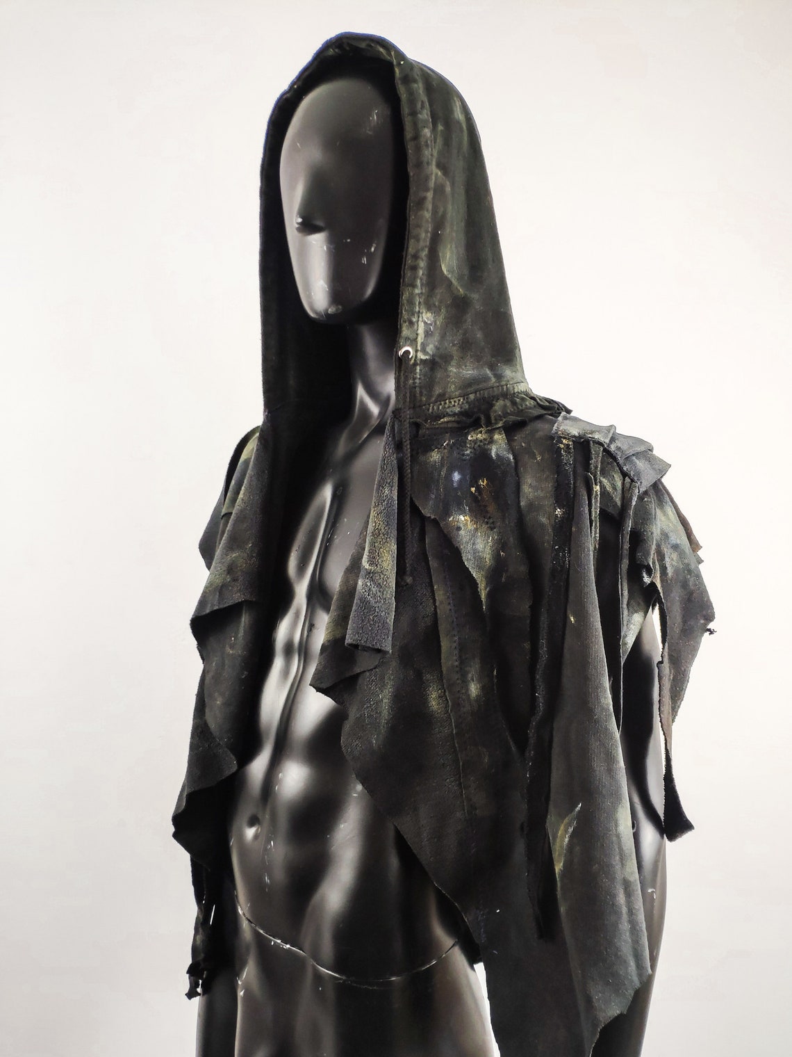 Post Apocalyptic Cowl Postapoc Hood Dystopia Hood | Etsy