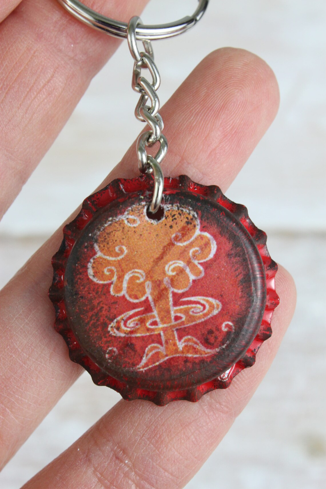 Nuke Key Chain Atomic Bomb Wasteland Key Ring Alternative - Etsy