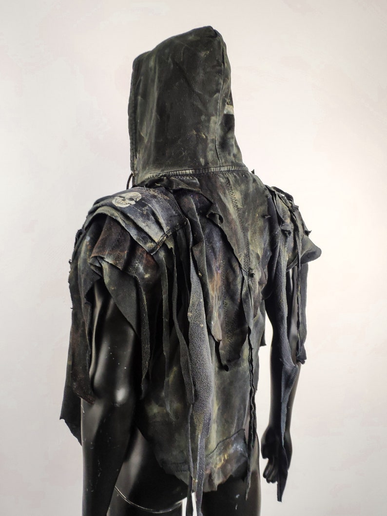 Post Apocalyptic Cowl Postapoc Hood Dystopia Hood | Etsy