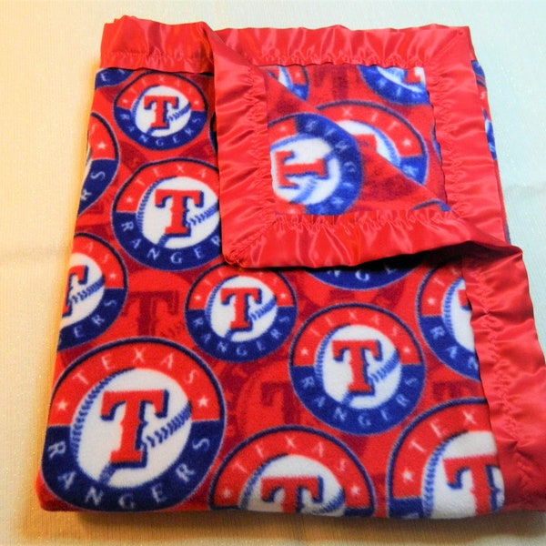 Texas Rangers Blanket - Etsy